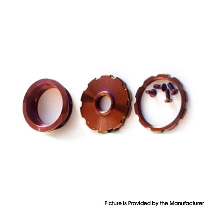 Authentic MK MODS Titanium Connectors and Screws for Aspire Raga Aio ...