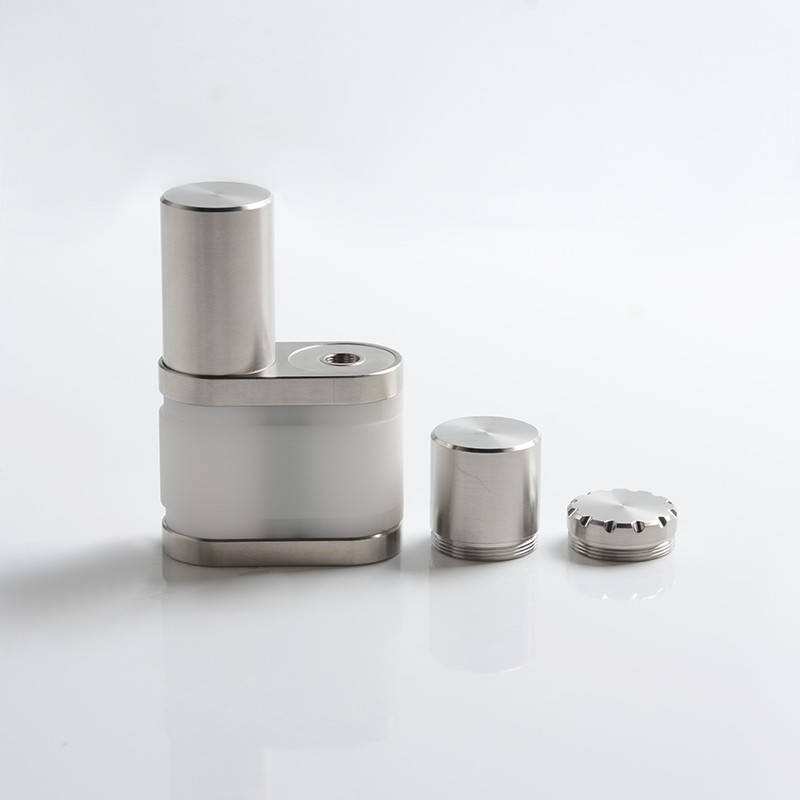 Stratum Balance Style 60W TC VW Vape Box Mod, PEI + Stainless Steel, 1 ...