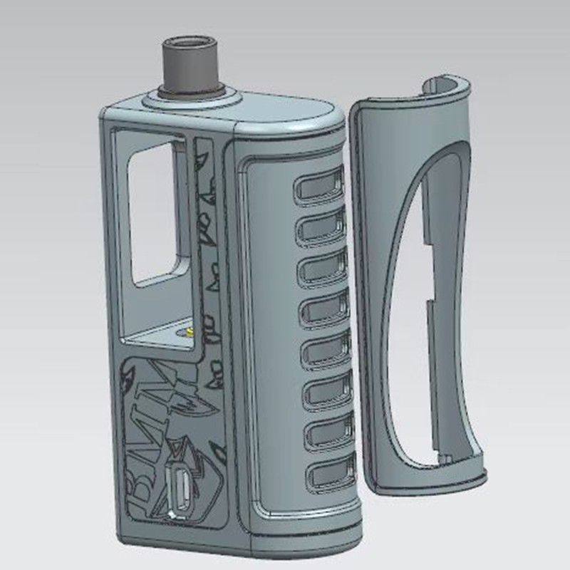 BMM.38 Aio 60W Boro Box Mod BMM Panda Pattern, 1~60W, 1 x 18650 / 21700 ...