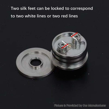 YFTK Thin Base Deck V3 23mm for Flash e-Vapor V4.5S+ / V4.5 Style RTA ...