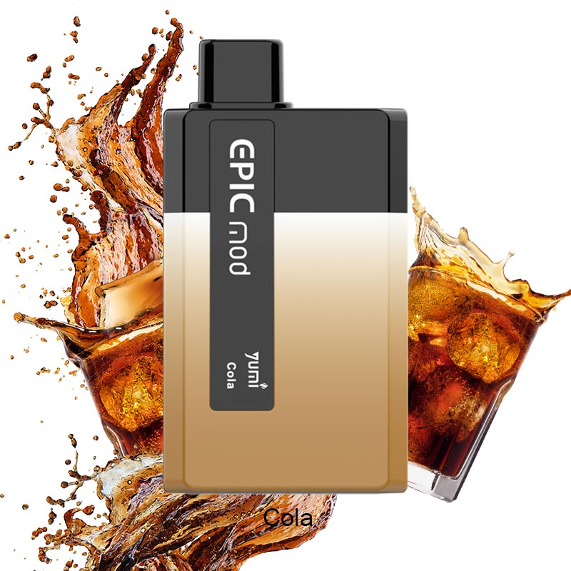 Authentic YUMI Epic Mod 5500 Puffs Rechargeable Disposable Kit 650mAh ...