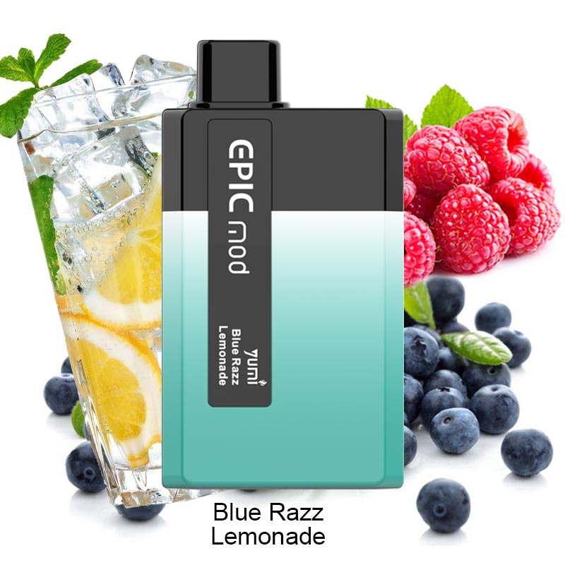 Authentic YUMI Epic Mod 5500 Puffs Rechargeable Disposable Kit 650mAh ...