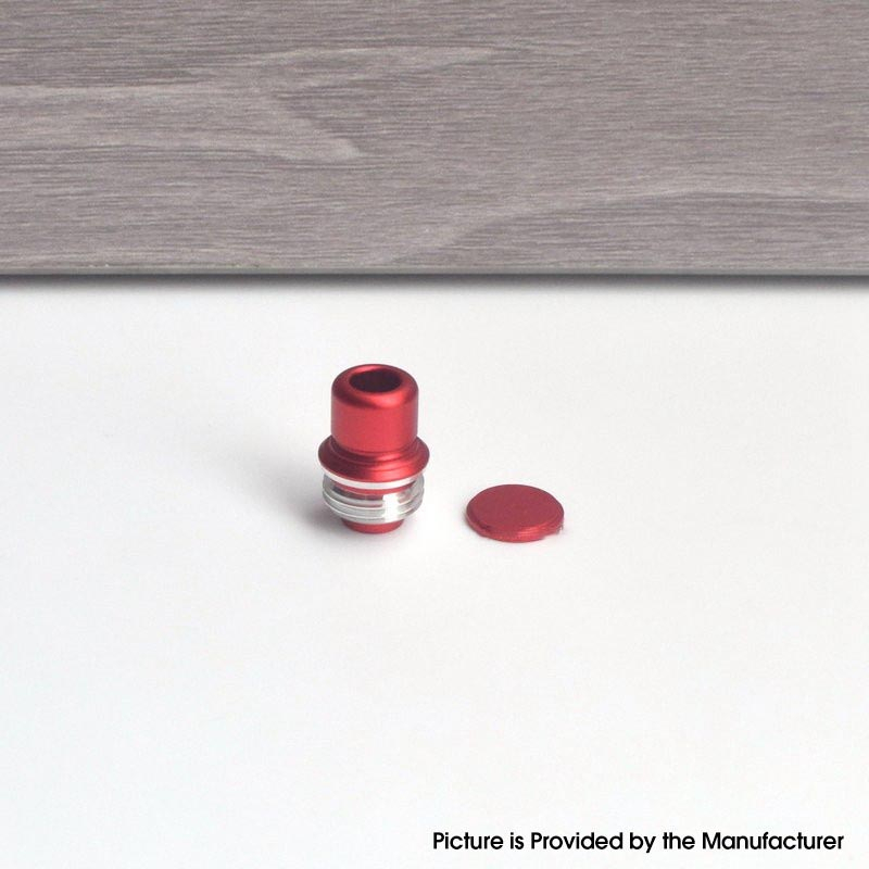 Authentic MK MODS TB Boro Drip Tip and Button for VandyVape Pulse AIO ...