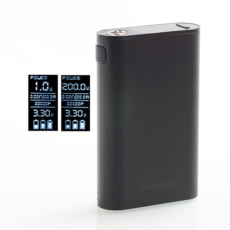 Authentic Joyetech Cuboid 200 200W TC VW Variable Wattage Vape Box Mod ...