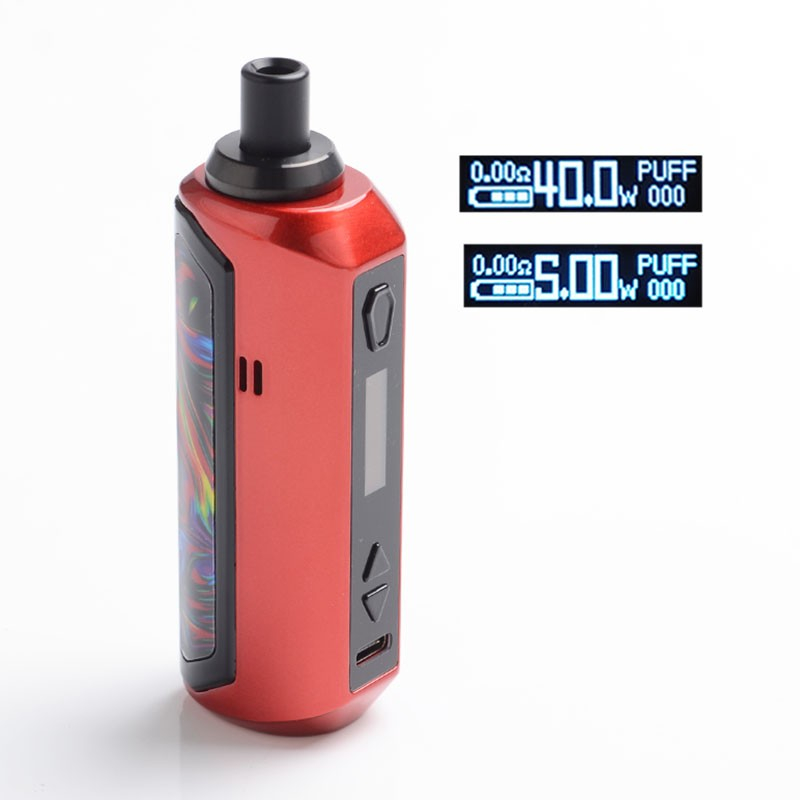Authentic Artery Nugget AIO 40W 1500mAh VW Box Mod Pod System Starter ...