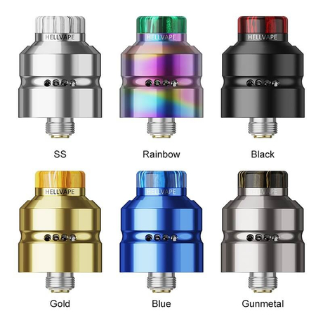 Authentic Hellvape Dead Rabbit Mini RDA – 20mm Rebuildable Dripper with ...