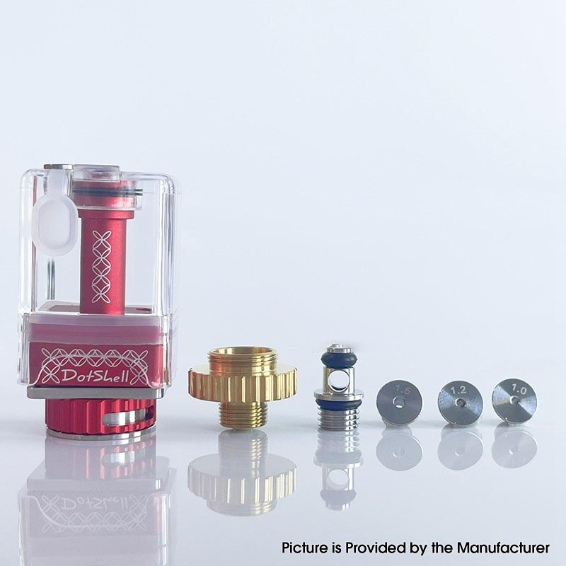 Rekavape Dotshell Limited Edition Style RBA Tank w/ 3 MTL Pin for ...