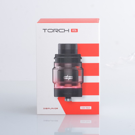 Authentic Digiflavor Torch RTA Vape Atomizer 5.5ml, RGB Breathing Light ...