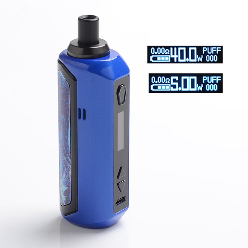 Authentic Artery Nugget AIO 40W 1500mAh VW Box Mod Pod System Starter ...
